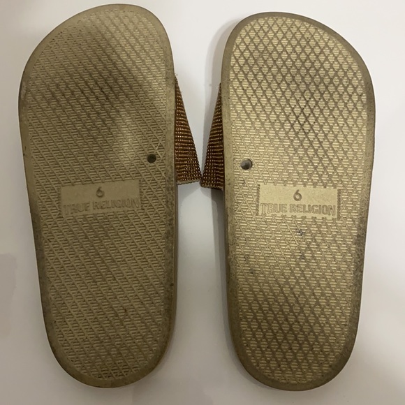 True Religion | Shoes | True Religion Womens Size 6 Meyer Bling Gold ...